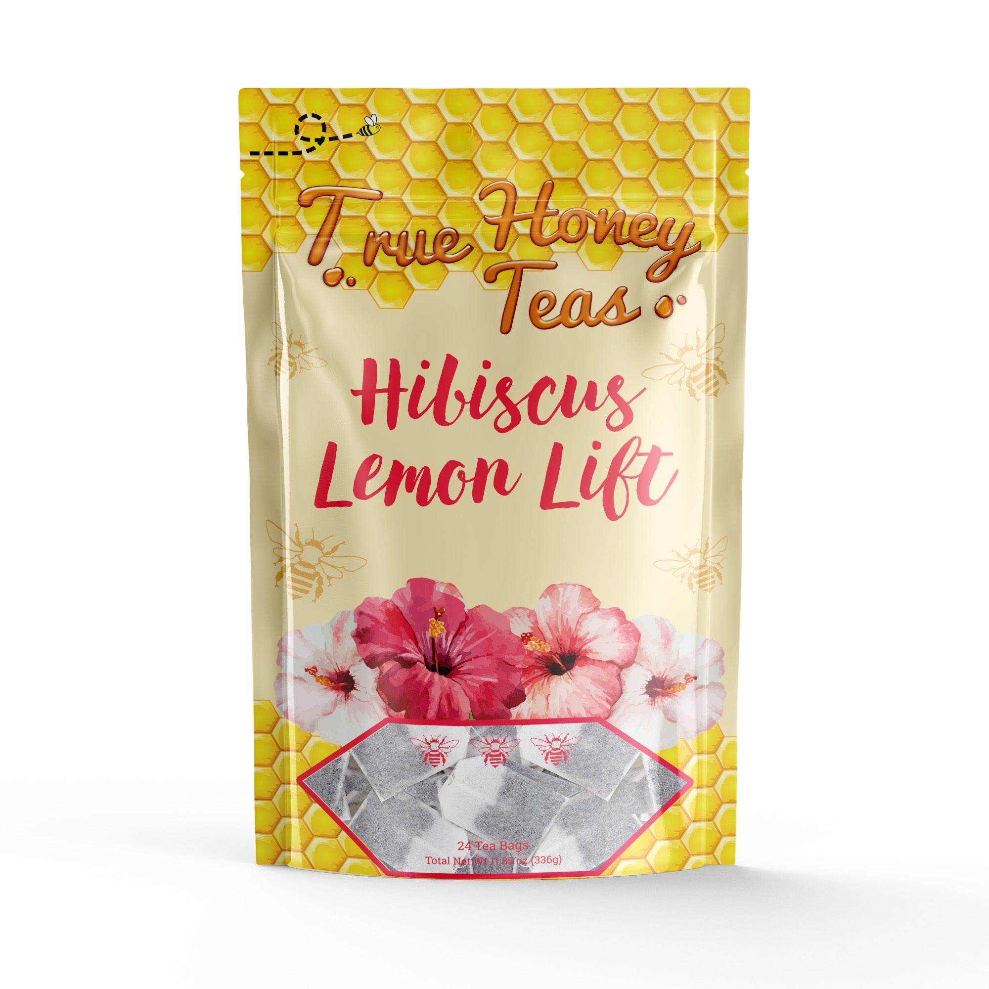 Hibiscus Lemon Lift – True Honey Teas