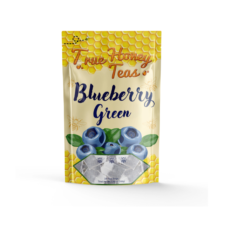 Blueberry Green Tea – True Honey Teas